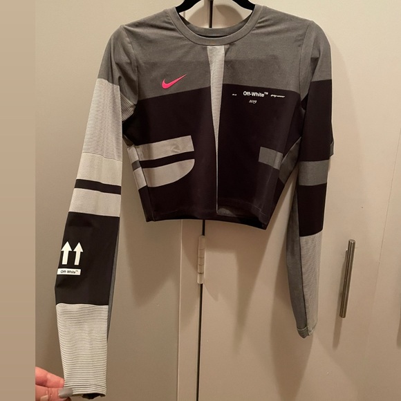 Off-White | Tops | Rare Offwhite Sport Nike Top New Size Large | Poshmark